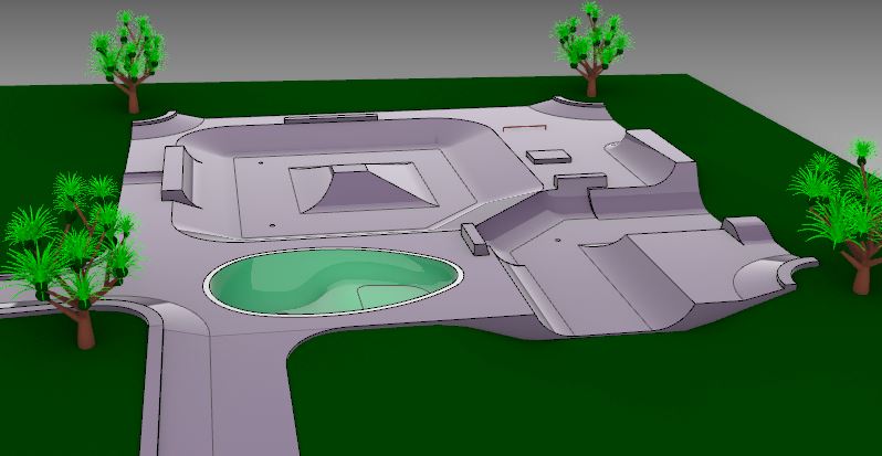 SIMPLE 1 – Geth Noble Skatepark Design
